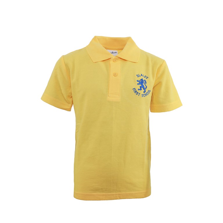 Slaley First School Polo -Yellow | Salto UK