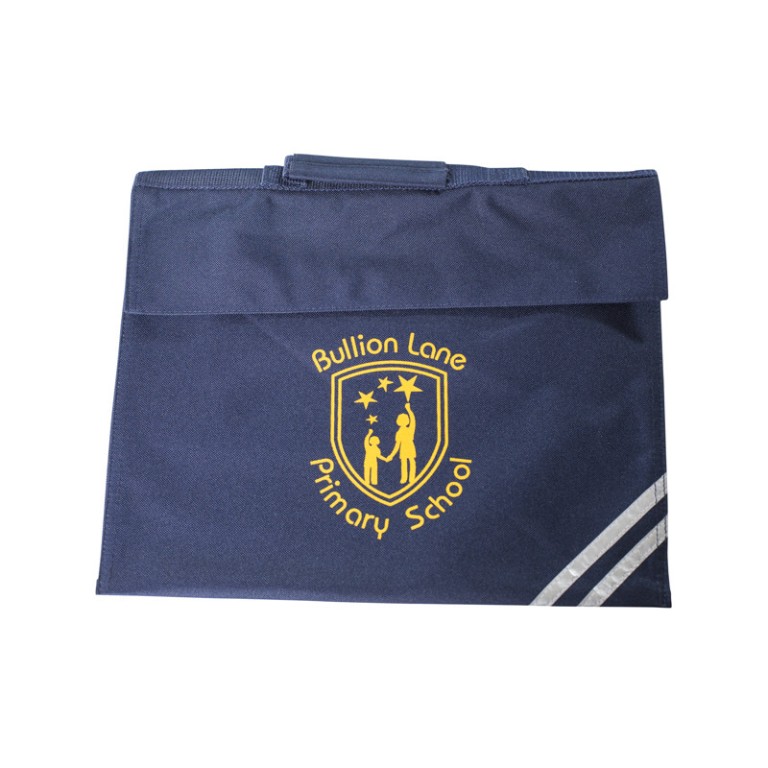 Bullion Lane Primary School Book Bag – Navy | Salto UK