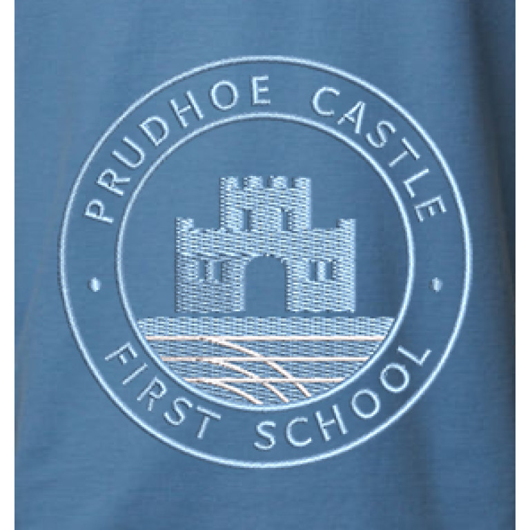 Prudhoe Castle First School Polo Shirt - Sky | Salto UK