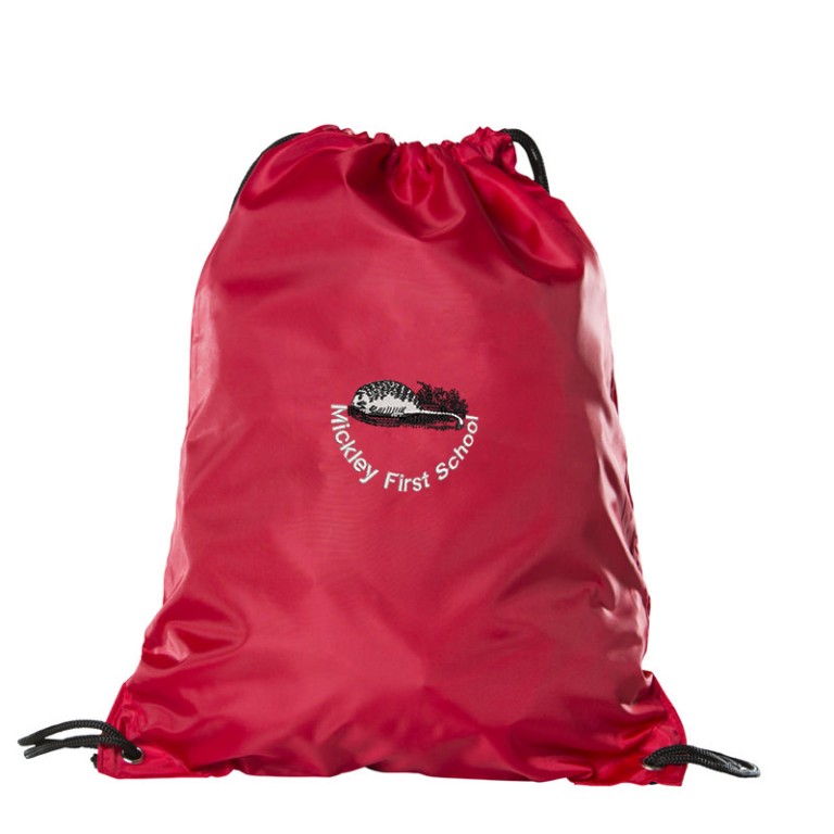 Mickley First School PE Bag – Red | Salto UK